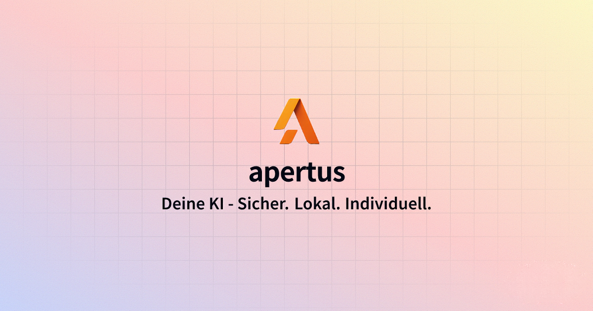 Apertus: Mehrsprachiges Open-Source LLM für KI | Apertus